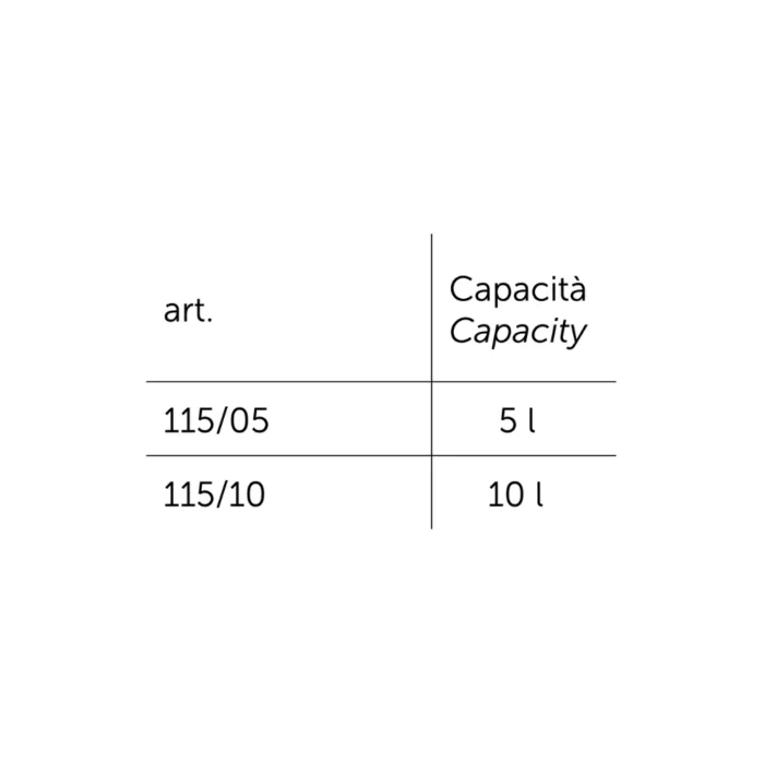 10 Lt fuel tank - Mobilplastic